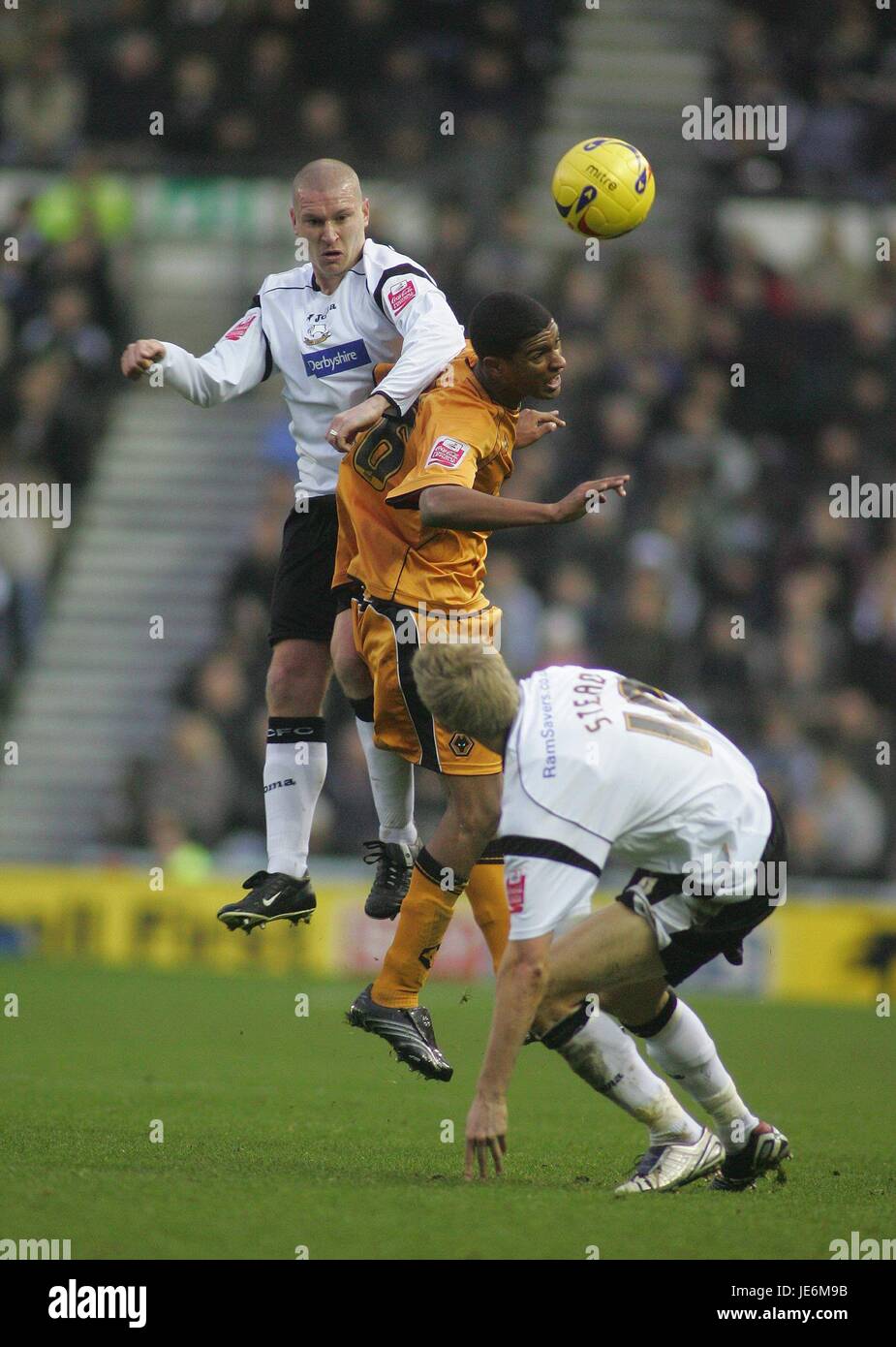 SETH JOHNSON & MARK LITTLE DERBY V WOLVES PRIDE PARK DERBY ENGLAND 26 ...