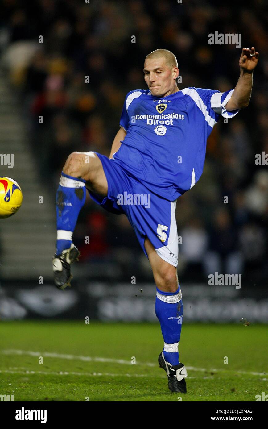 DARREN PURSE CARDIFF CITY FC K.C. STADIUM HULL ENGLAND 16 December 2006 ...