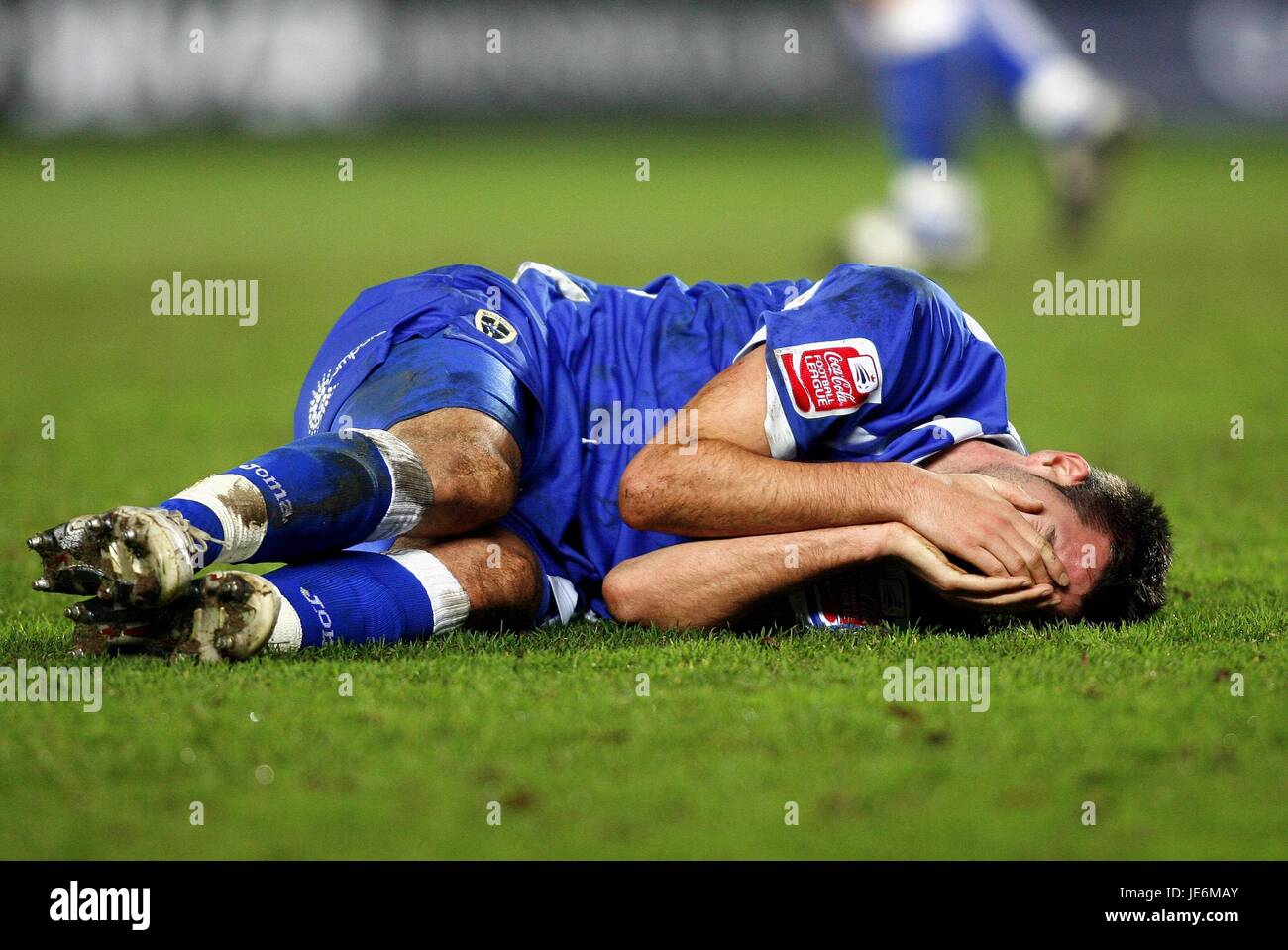 JOE LEDLEY CARDIFF CITY FC K.C. STADIUM HULL ENGLAND 16 December 2006 ...
