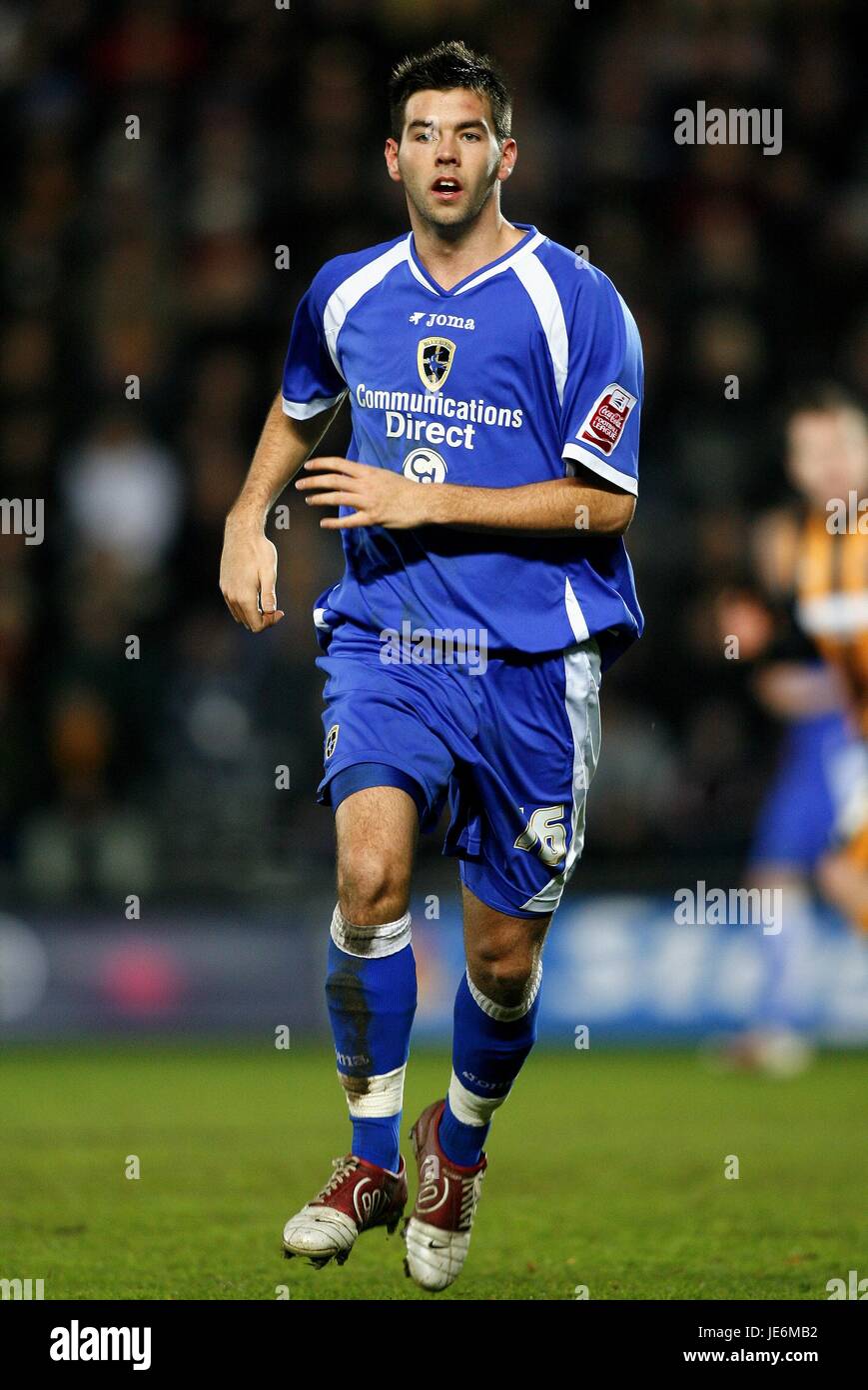 JOE LEDLEY CARDIFF CITY FC K.C. STADIUM HULL ENGLAND 16 December 2006 ...