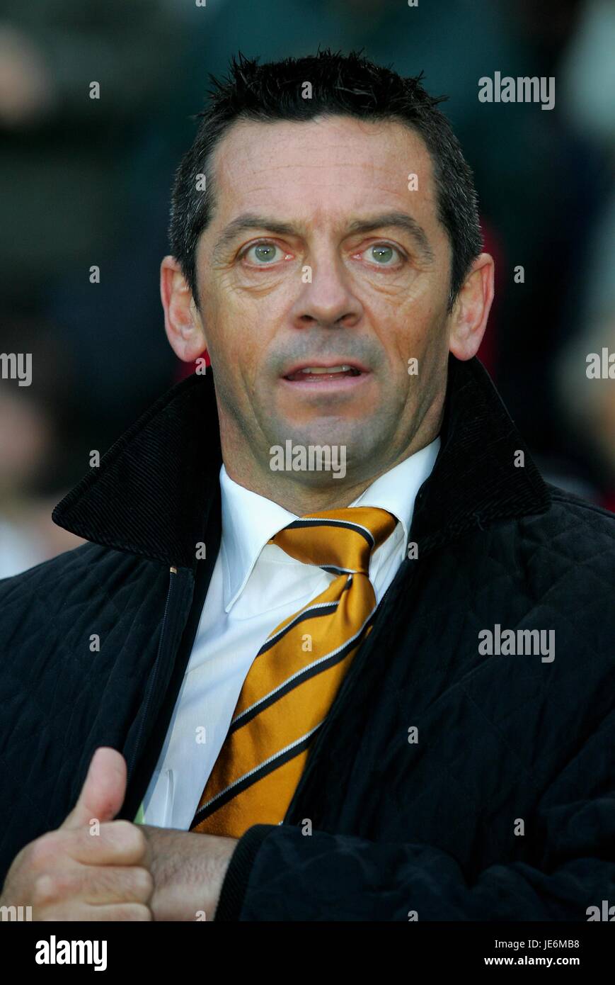PHIL BROWN HULL CITY CARETAKER MANAGER K.C. STADIUM HULL ENGLAND 16 ...