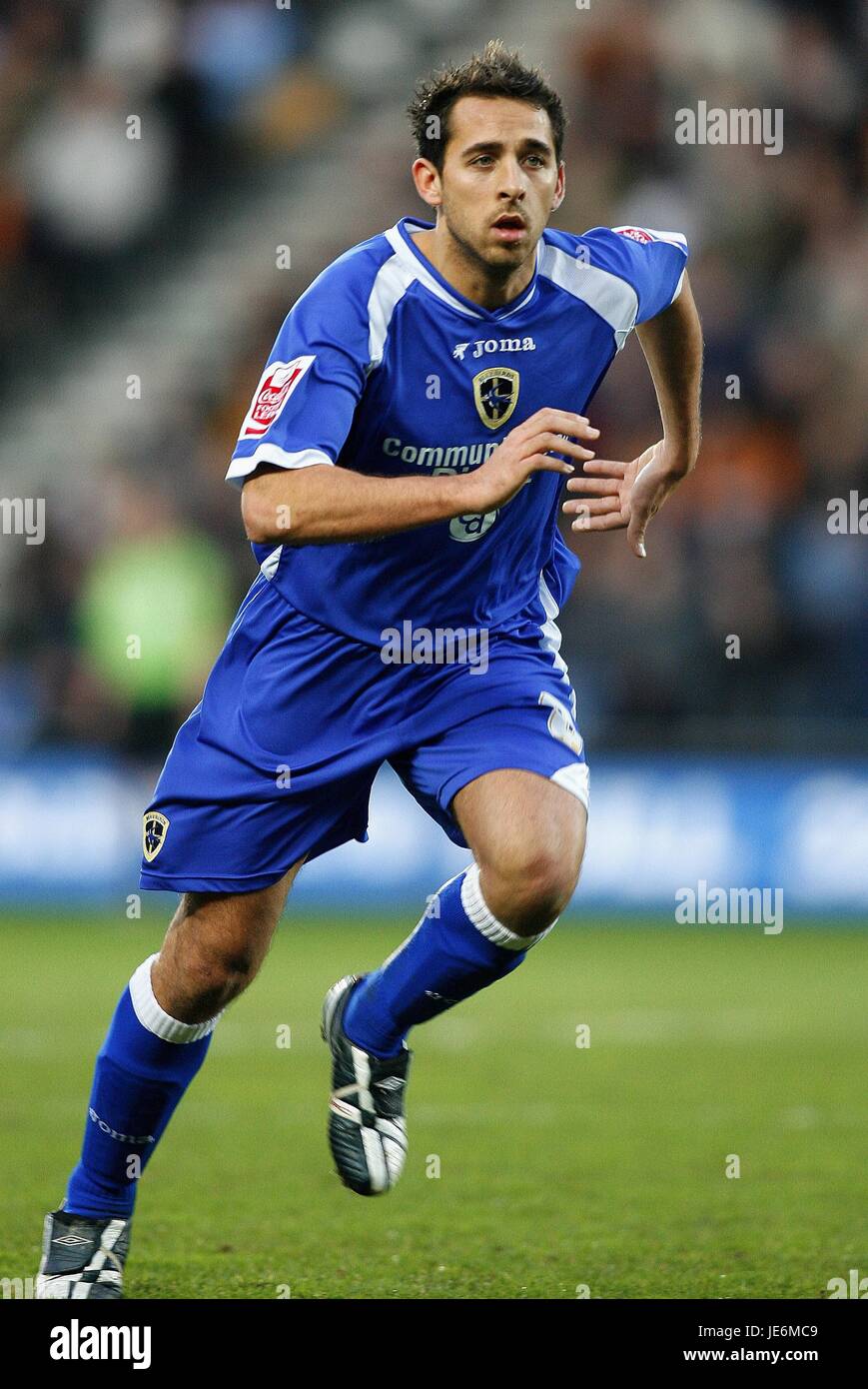 MICHAEL CHOPRA CARDIFF CITY FC K.C. STADIUM HULL ENGLAND 16 December ...