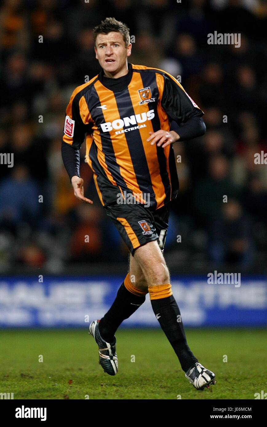 MICHAEL BRIDGES HULL CITY FC K.C. STADIUM HULL ENGLAND 16 December 2006 ...