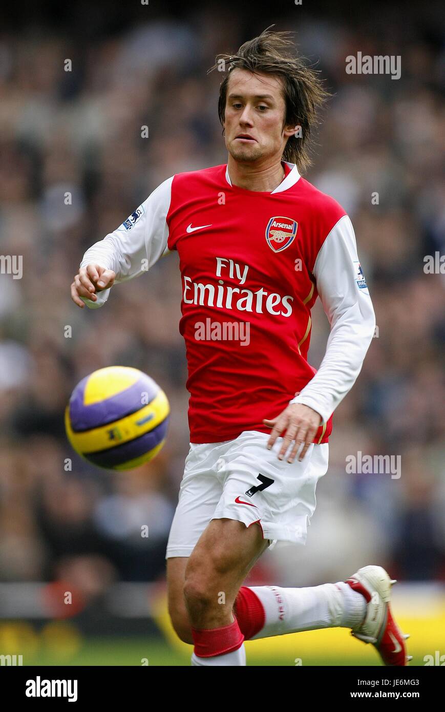 Emirates stadium tomas rosicky hi-res stock photography and images - Alamy