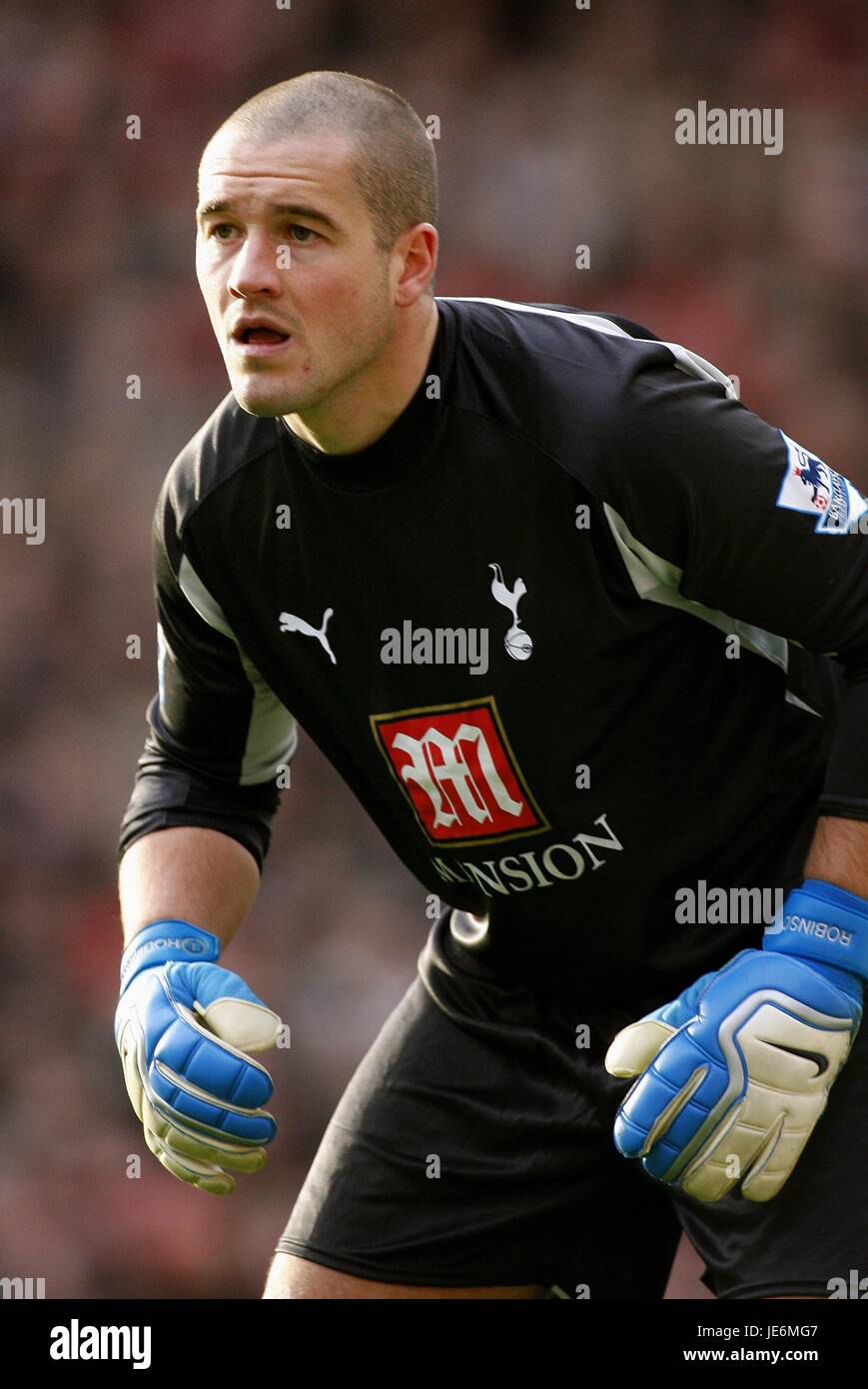 PAUL ROBINSON TOTTENHAM HOTSPUR FC EMIRATES STADIUM ARSENAL ENGLAND 02 ...