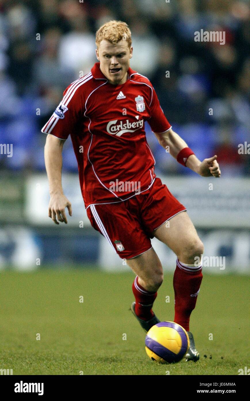 JOHN ARNE RIISE LIVERPOOL FC JJB STADIUM WIGAN ENGLAND 02 December 2006 ...