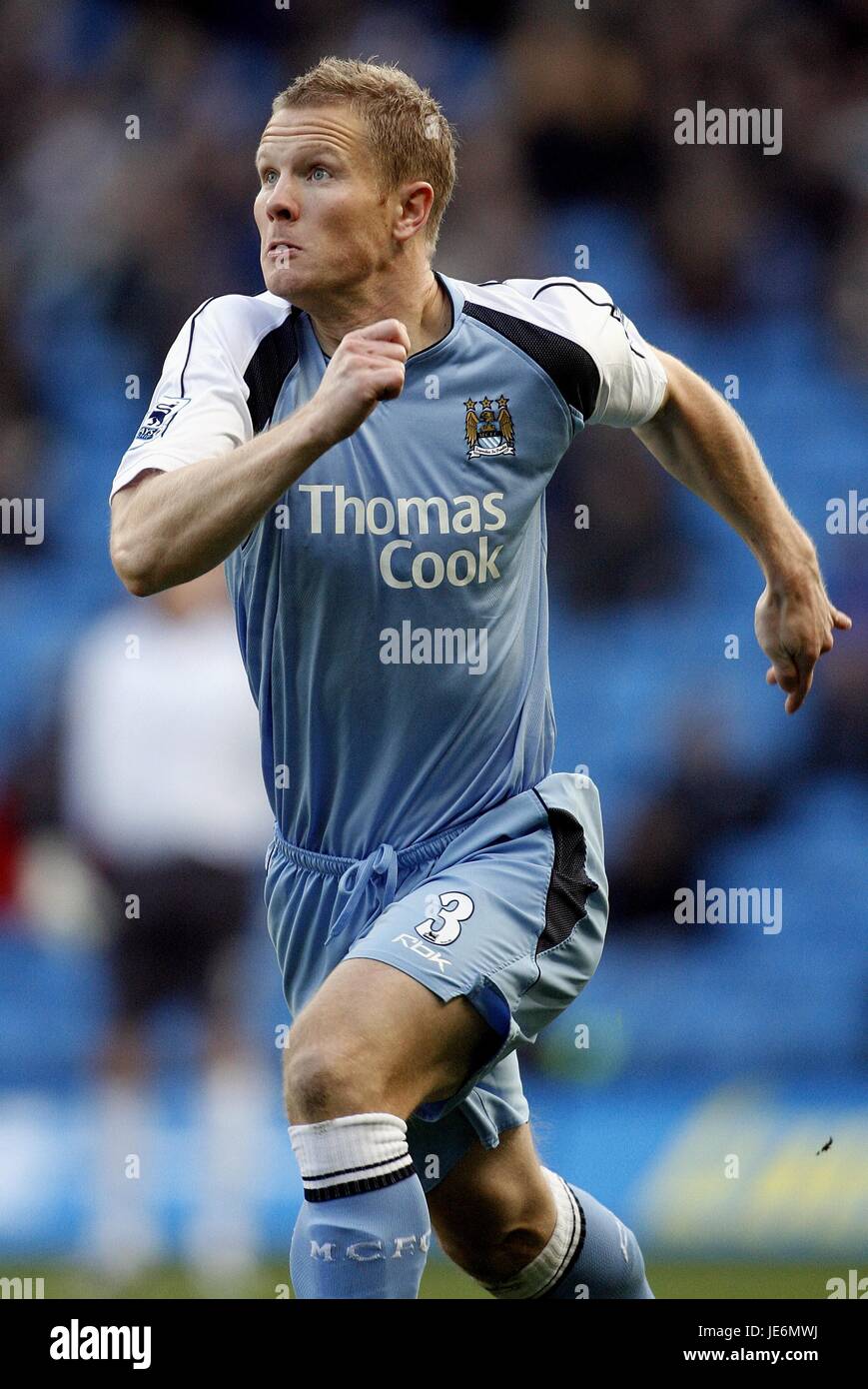 BEN THATCHER MANCHESTER CITY FC CITY OF MANCHESTER STADIUM MANCHESTER ...