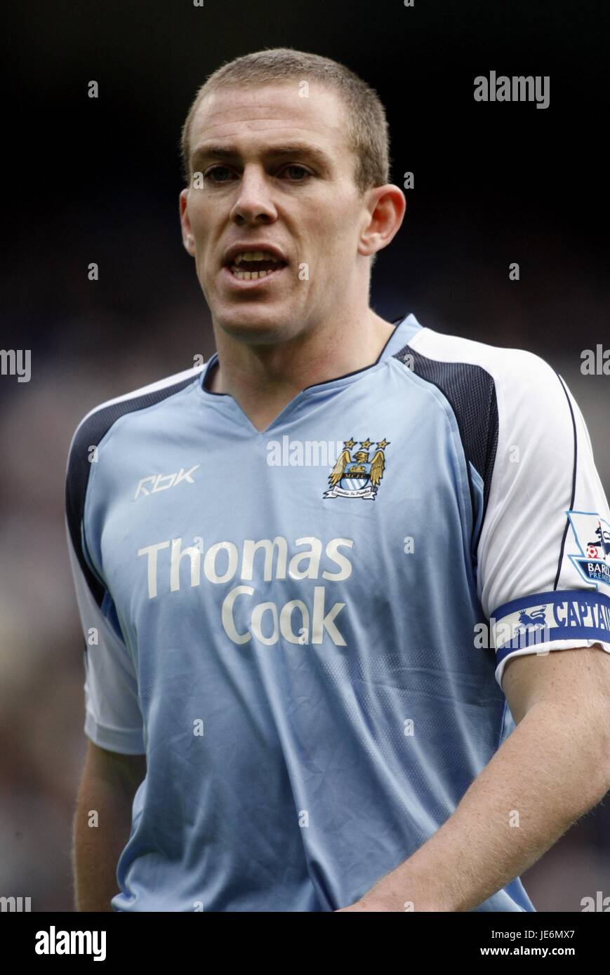 RICHARD DUNNE MANCHESTER CITY FC CITY OF MANCHESTER STADIUM MANCHESTER ...