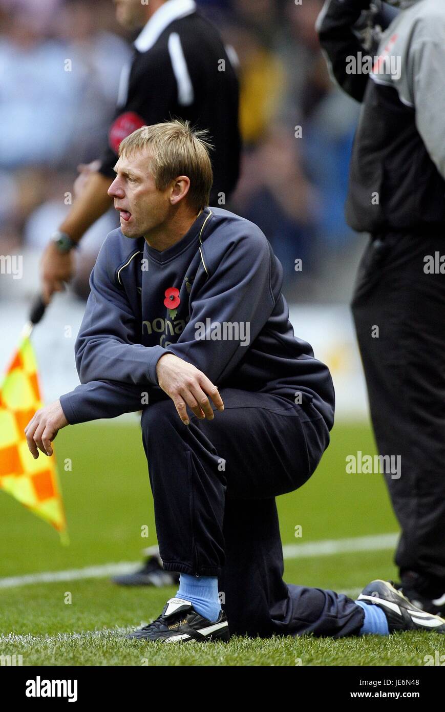 STUART PEARCE MANCHESTER CITY MANAGER CITY OF MANCHESTER STADIUM ...
