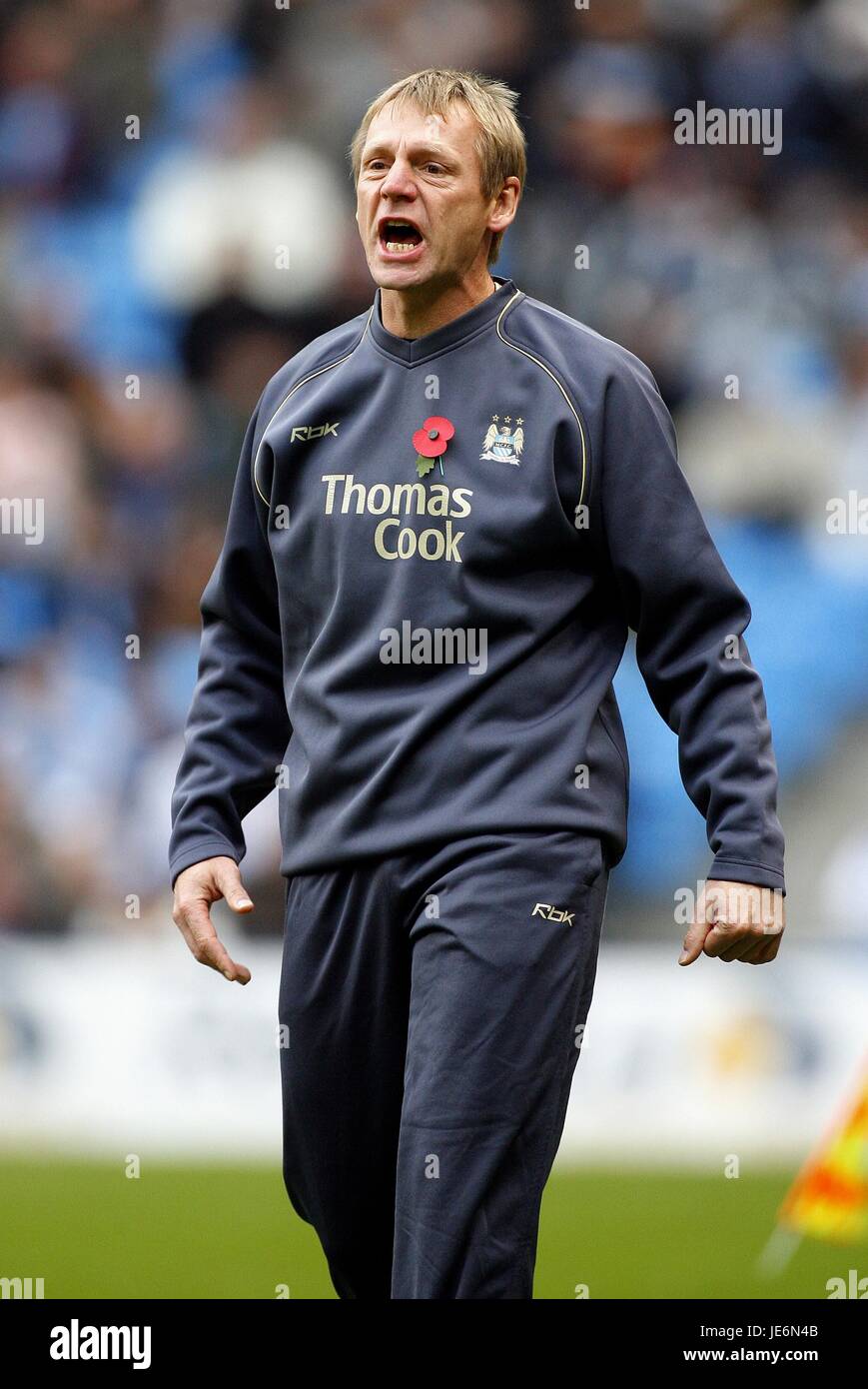 STUART PEARCE MANCHESTER CITY MANAGER CITY OF MANCHESTER STADIUM ...