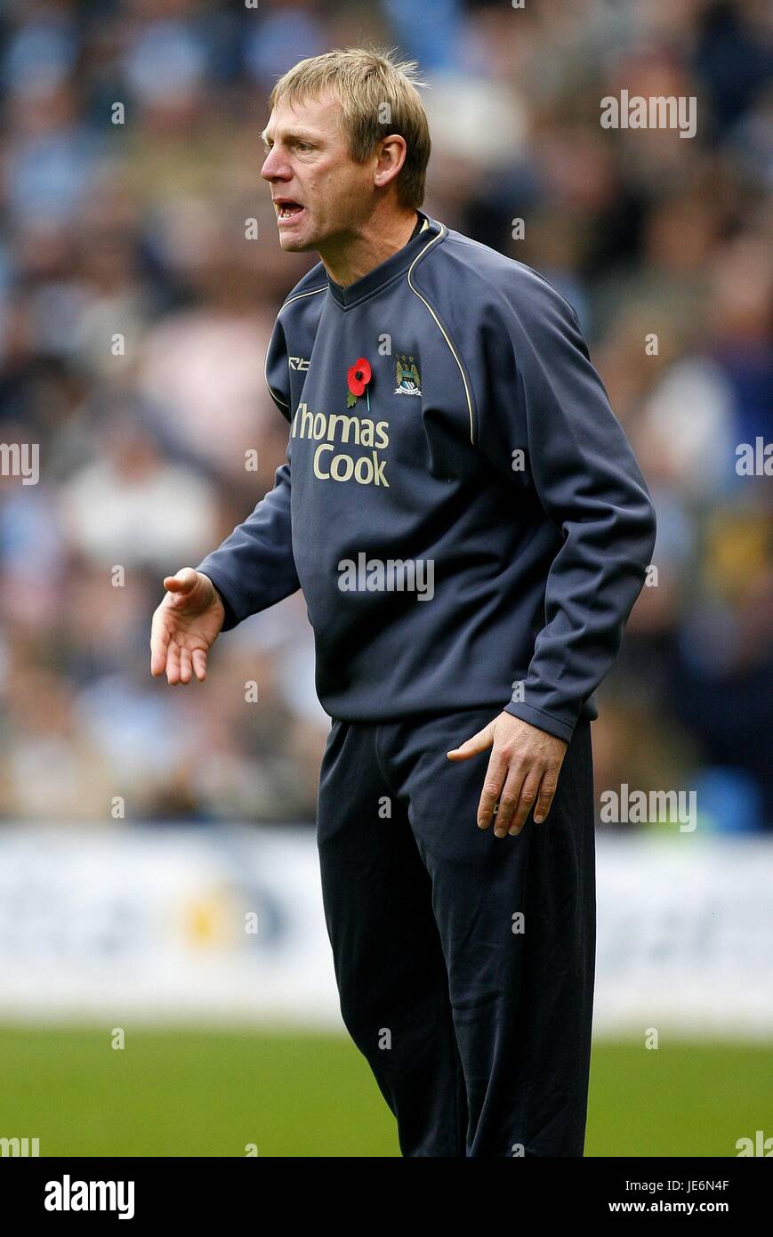 STUART PEARCE MANCHESTER CITY MANAGER CITY OF MANCHESTER STADIUM ...