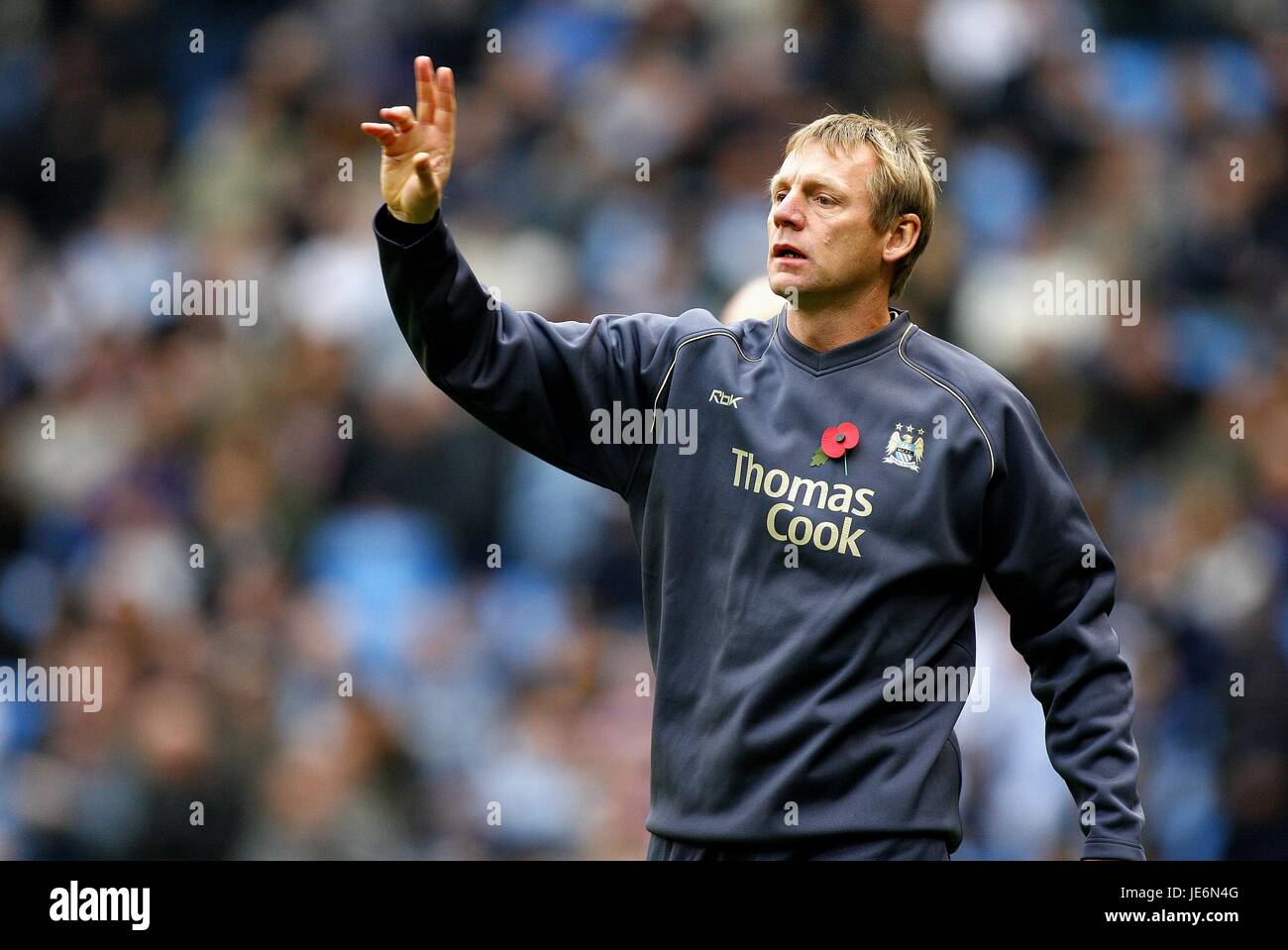 STUART PEARCE MANCHESTER CITY MANAGER CITY OF MANCHESTER STADIUM ...