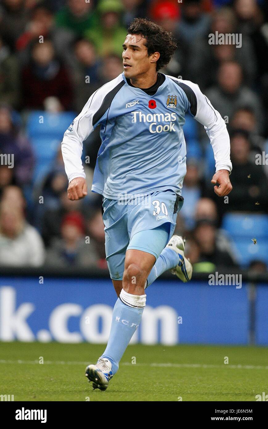 BERNARDO CORRADI MANCHESTER CITY FC CITY OF MANCHESTER STADIUM ...