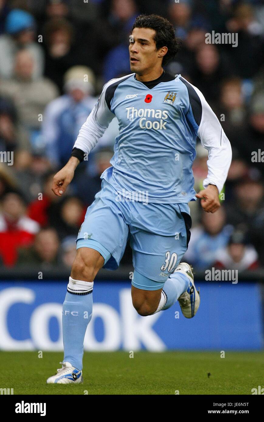 BERNARDO CORRADI MANCHESTER CITY FC CITY OF MANCHESTER STADIUM ...