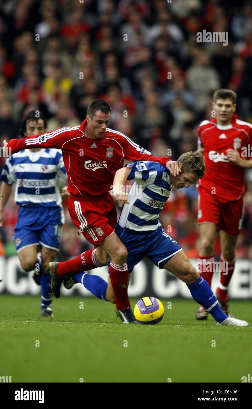 JAMIE CARRAGHER & KEVIN DOYLE LIVERPOOL V READING ANFIELD LIVERPOOL ...