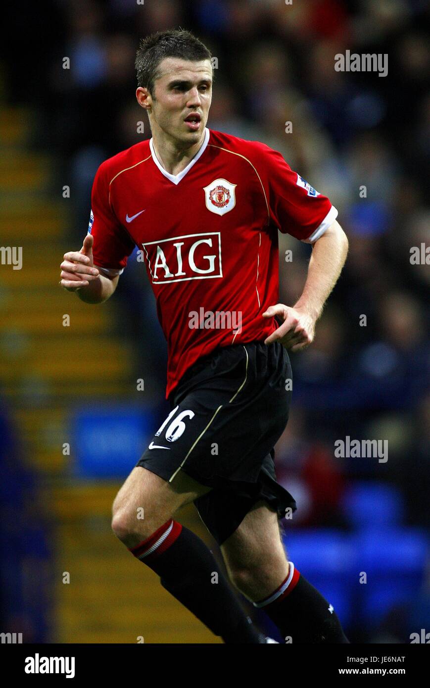 MICHAEL CARRICK MANCHESTER UNITED FC REEBOK STADIUM BOLTON GREAT ...