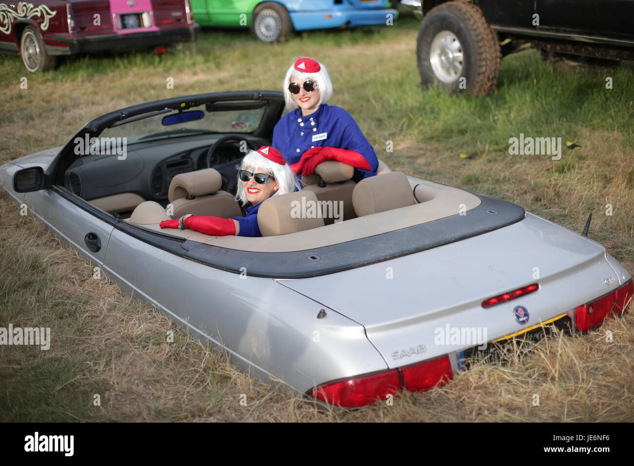 Cineramageddon ushers Daisy Peters (right), from Shepton Mallet, and ...