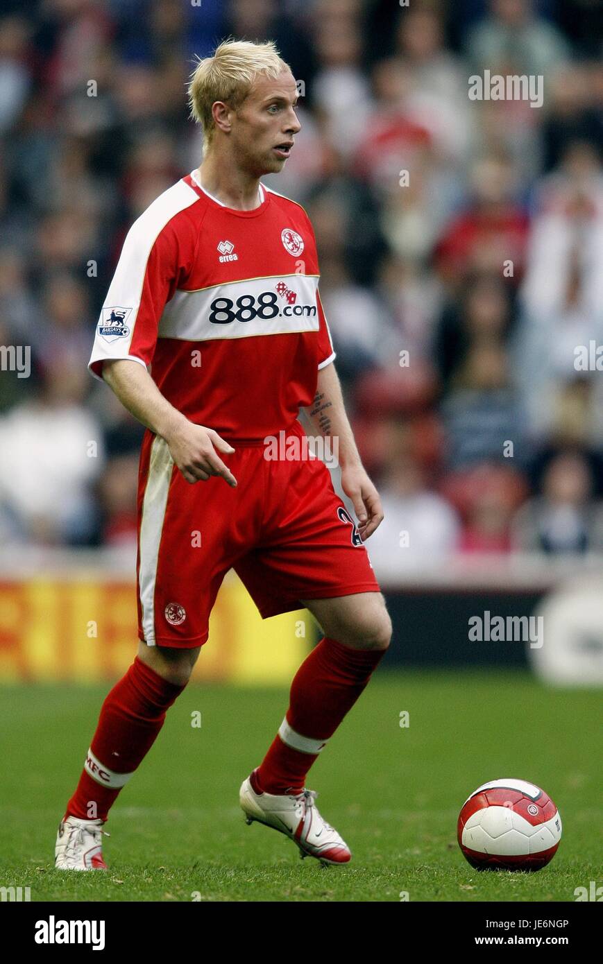 ANDREW DAVIES MIDDLESBROUGH FC RIVERSIDE STADIUM MIDDLESBROUGH ENGLAND ...