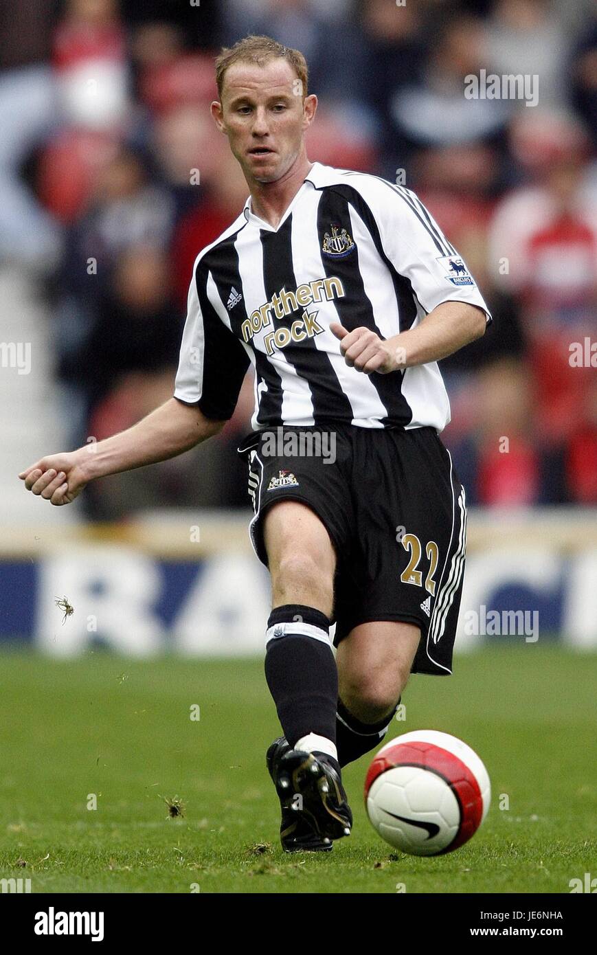 NICKY BUTT NEWCASTLE UNITED FC RIVERSIDE STADIUM MIDDLESBROUGH ENGLAND ...