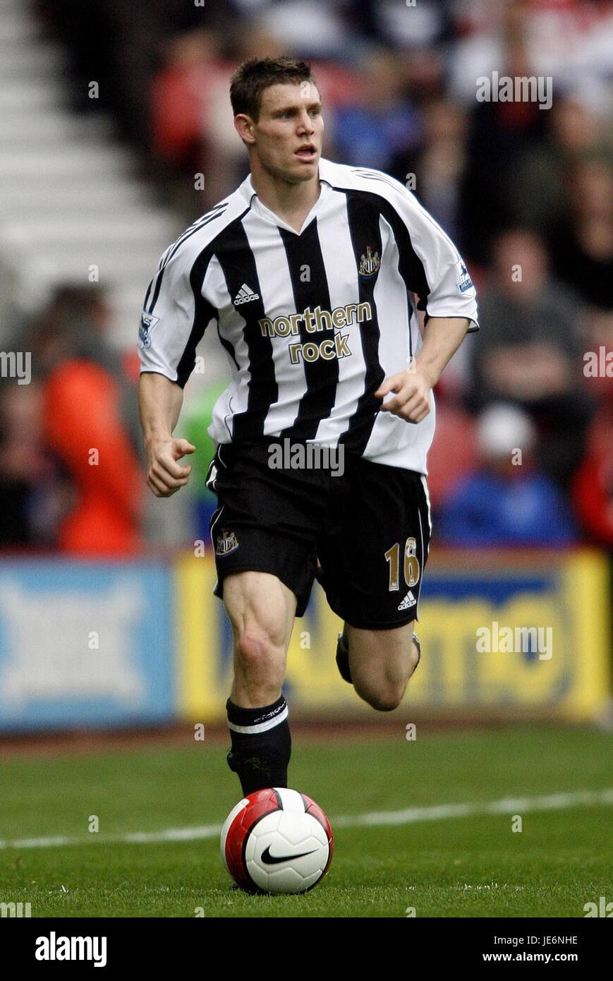 JAMES MILNER NEWCASTLE UNITED FC RIVERSIDE STADIUM MIDDLESBROUGH ...