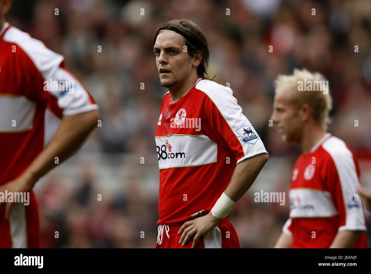 JONATHAN WOODGATE MIDDLESBROUGH FC RIVERSIDE STADIUM MIDDLESBROUGH ...
