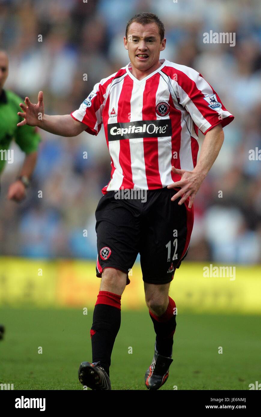 ALAN QUINN SHEFFIELD UNITED FC CITY OF MANCHESTER STADIUM MANCHESTER ...
