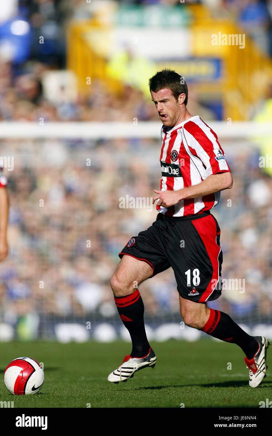 MICHAEL TONGE SHEFFIELD UNITED FC GOODISON PARK EVERTON GREAT BRITAIN ...
