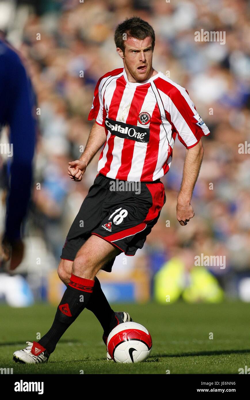 MICHAEL TONGE SHEFFIELD UNITED FC GOODISON PARK EVERTON GREAT BRITAIN ...