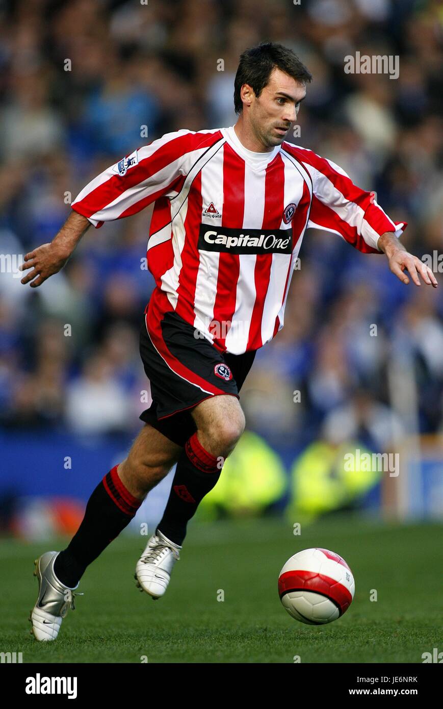 KEITH GILLESPIE SHEFFIELD UNITED FC GOODISON PARK EVERTON GREAT BRITAIN ...