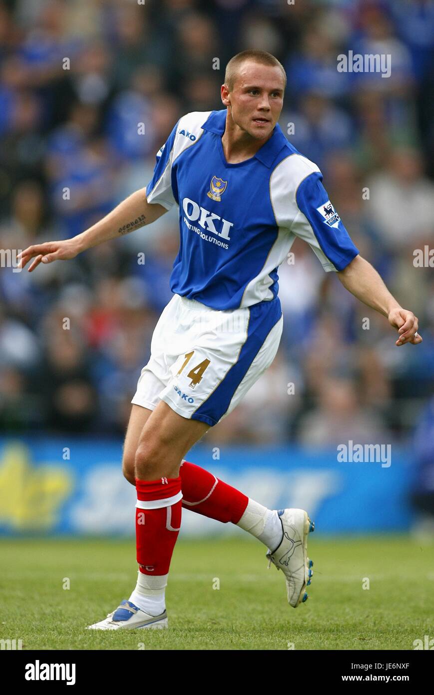MATTHEW TAYLOR PORTSMOUTH FC FRATTON PARK PORTSMOUTH ENGLAND 14 October ...