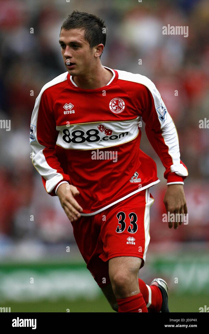 ANDREW TAYLOR MIDDLESBROUGH FC RIVERSIDE STADIUM MIDDLESBROUGH ENGLAND ...