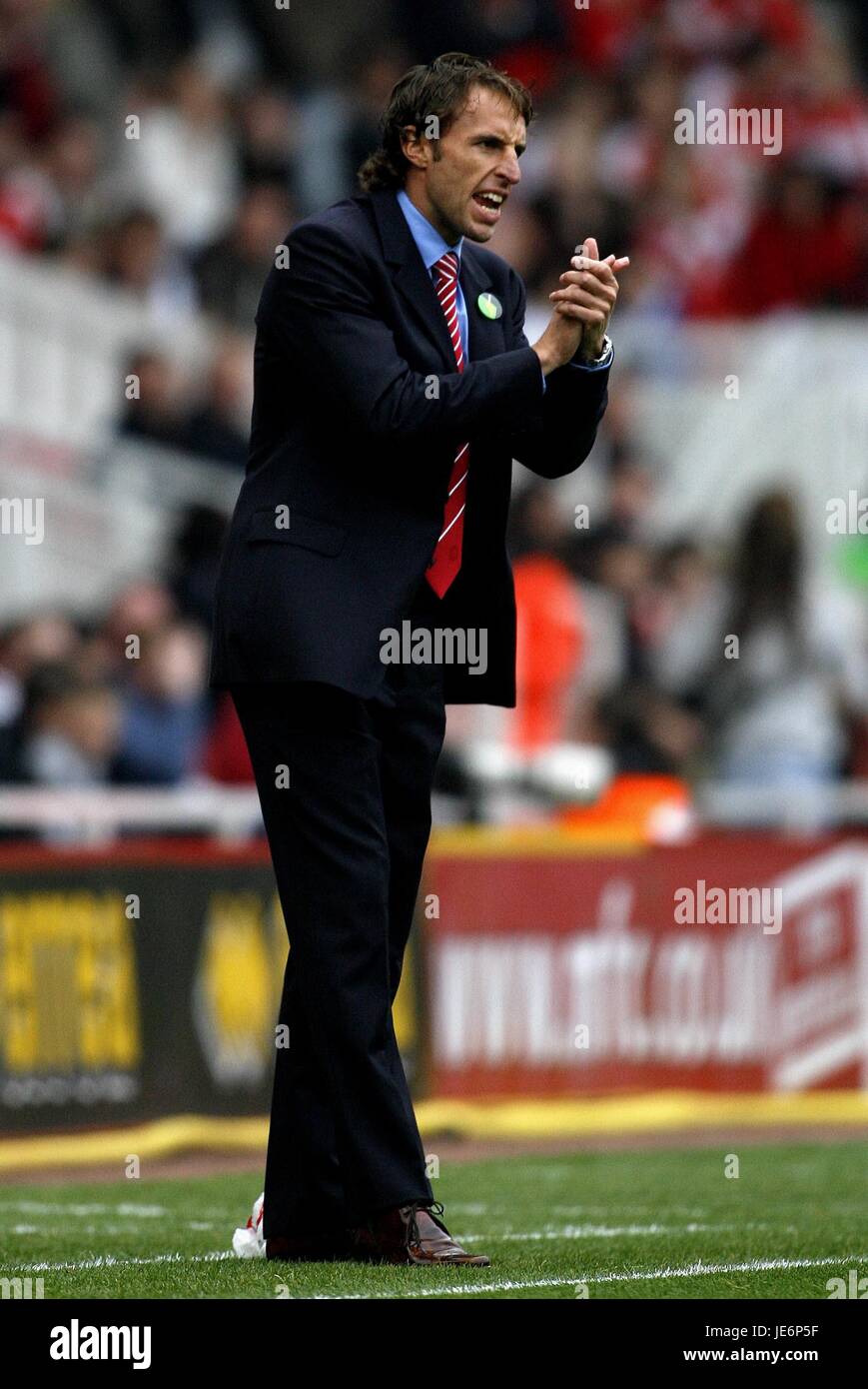 GARETH SOUTHGATE MIDDLESBROUGH FC MANAGER RIVERSIDE STADIUM ...