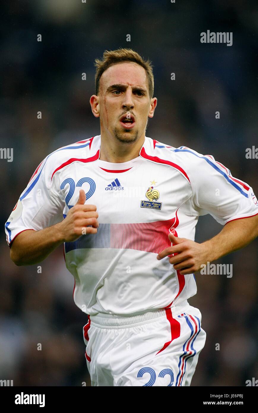 FRANCK RIBERY FRANCE & OLYMPIQUE MARSEILLE HAMPDEN PARK GLASGOW ...