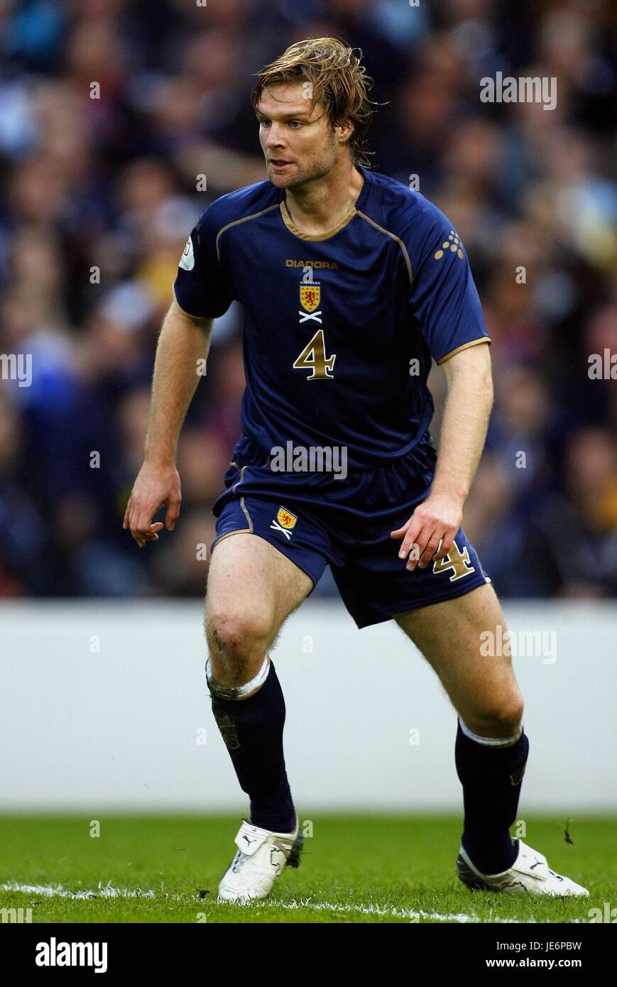 STEVEN PRESSLEY SCOTLAND & HEART OF MIDLOTHIAN HAMPDEN PARK GLASGOW ...