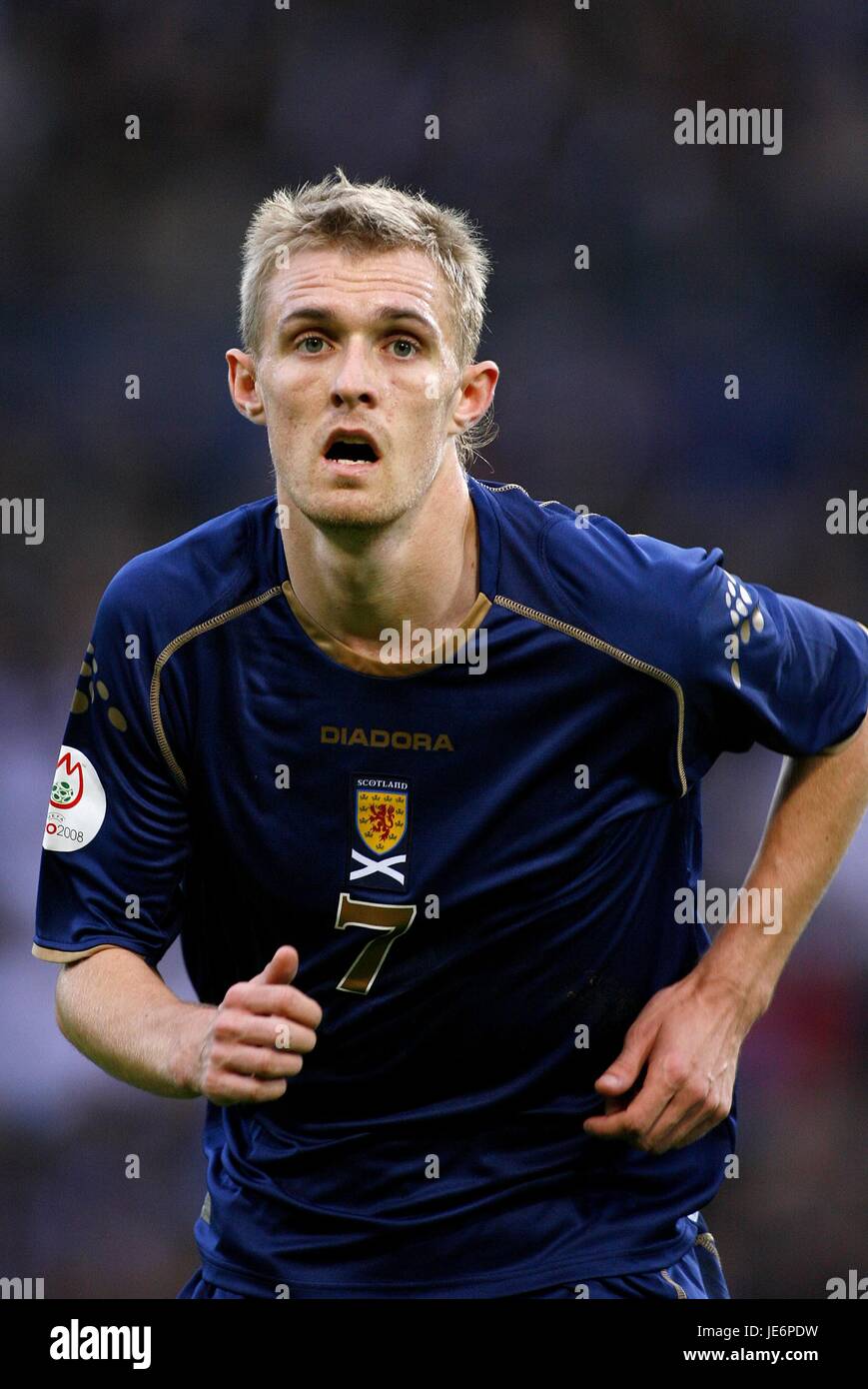 DARREN FLETCHER SCOTLAND & MANCHESTER UTD FC HAMPDEN PARK GLASGOW ...