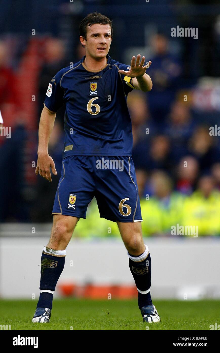 BARRY FERGUSON SCOTLAND & GLASGOW RANGERS FC HAMPDEN PARK GLASGOW ...