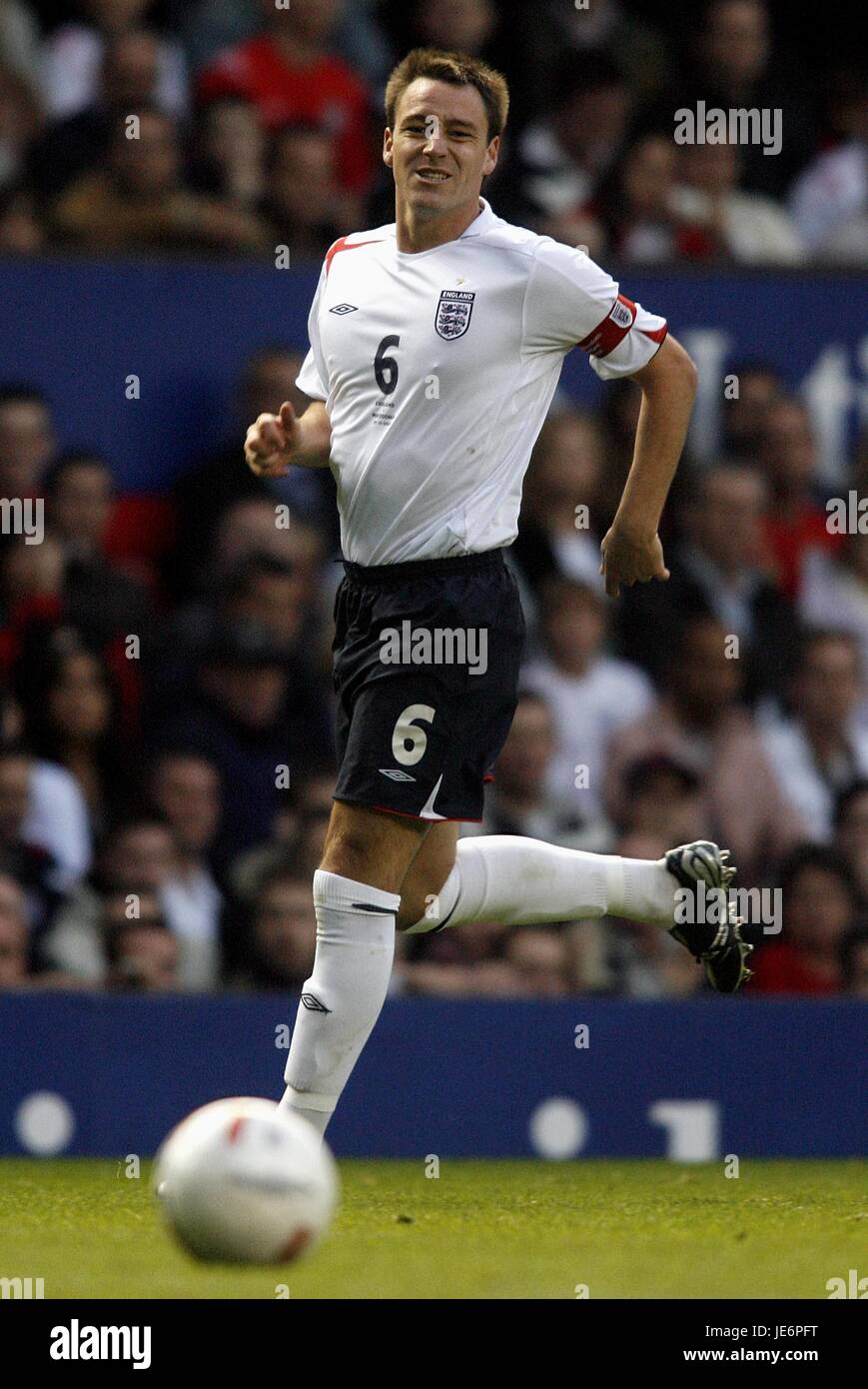 JOHN TERRY ENGLAND & CHELSEA FC OLD TRAFFORD MANCESTER ENGLAND 07 ...