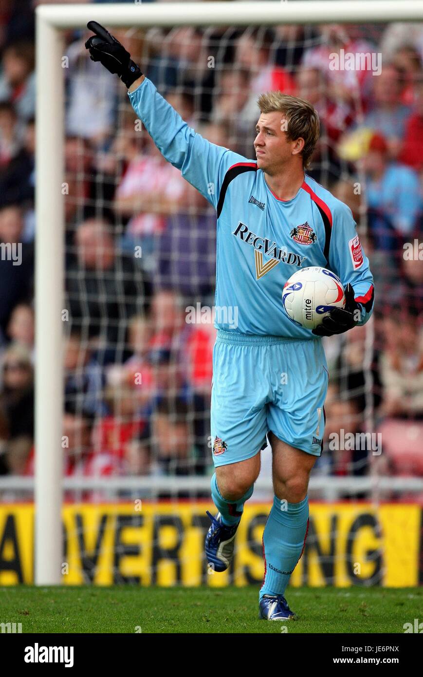 BEN ALNWICK SUNDERLAND AFC STADIUM OF LIGHT SUNDERLAND ENGLAND 30 ...