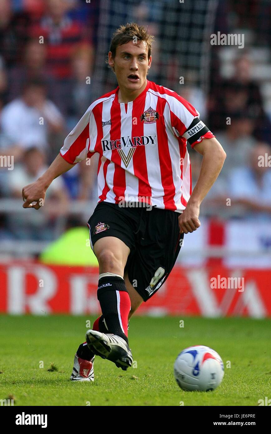 DEAN WHITEHEAD SUNDERLAND FC STADIUM OF LIGHT SUNDERLAND ENGLAND 30 ...