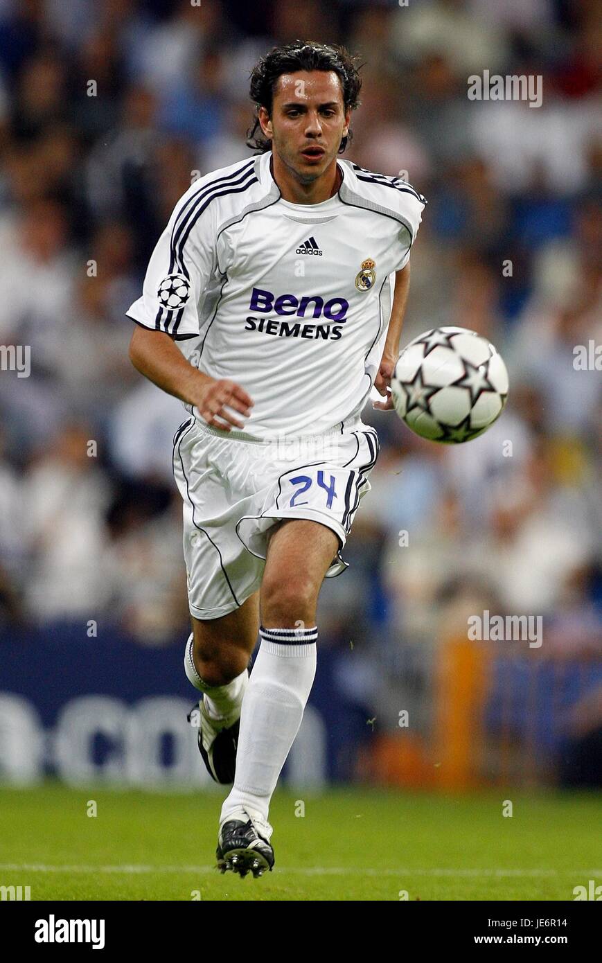 ALVARO MEJIA REAL MADRID CF THE BERNABEU MADRID SPAIN 26 September 2006 ...
