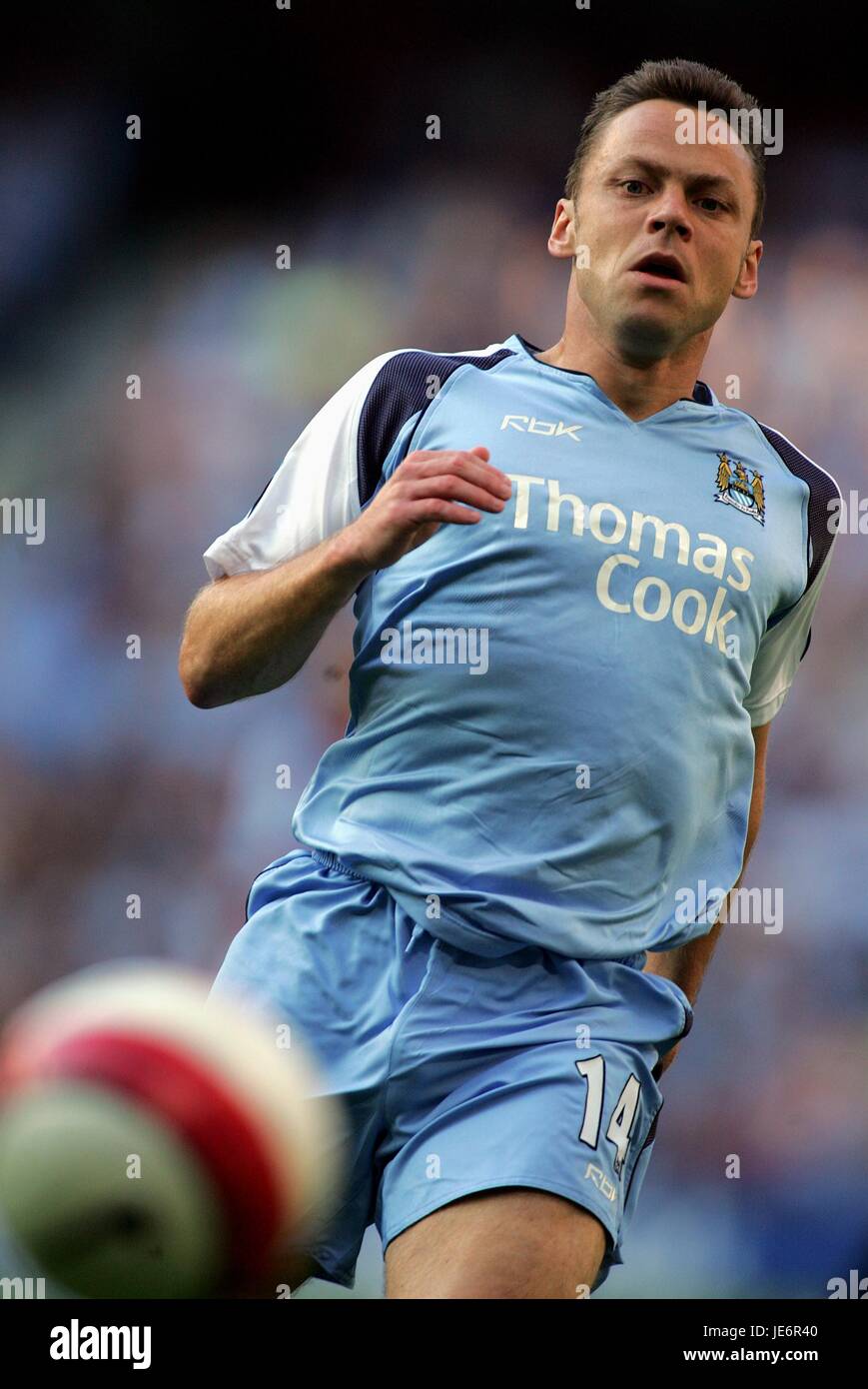 PAUL DICKOV MANCHESTER CITY FC CITY OF MANCHESTER STADIUM MANCHESTER ...