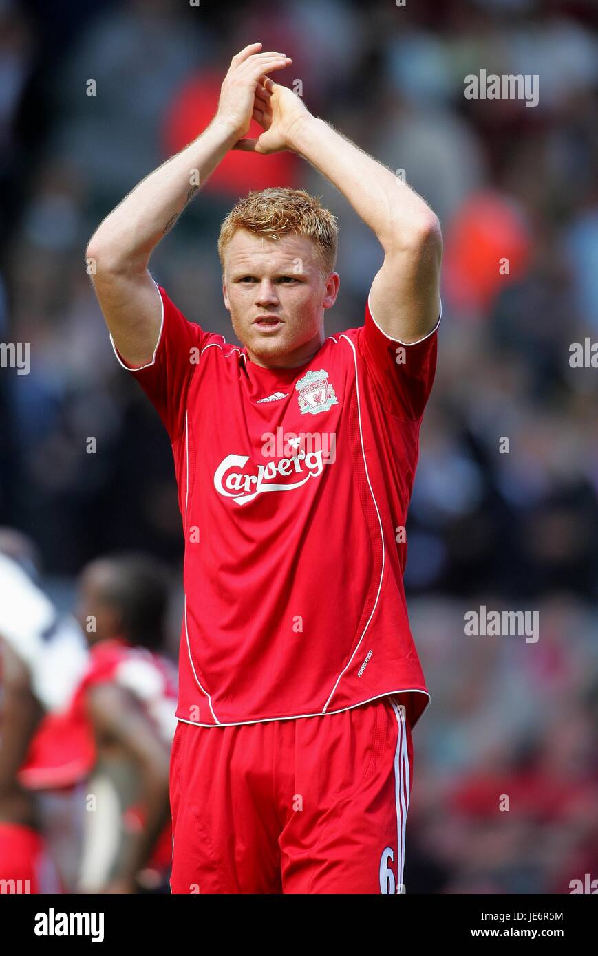 JOHN ARNE RIISE LIVERPOOL FC ANFIELD LIVERPOOL ENGLAND 23 September ...