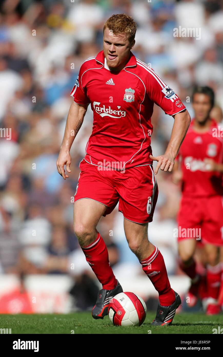 JOHN ARNE RIISE LIVERPOOL FC ANFIELD LIVERPOOL ENGLAND 23 September ...
