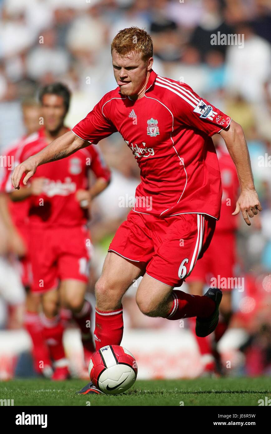 JOHN ARNE RIISE LIVERPOOL FC ANFIELD LIVERPOOL ENGLAND 23 September ...