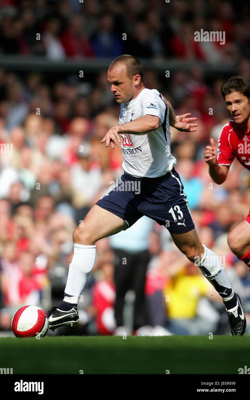 DANNY MURPHY TOTTENHAM HOTSPUR FC ANFIELD LIVERPOOL ENGLAND 23 ...