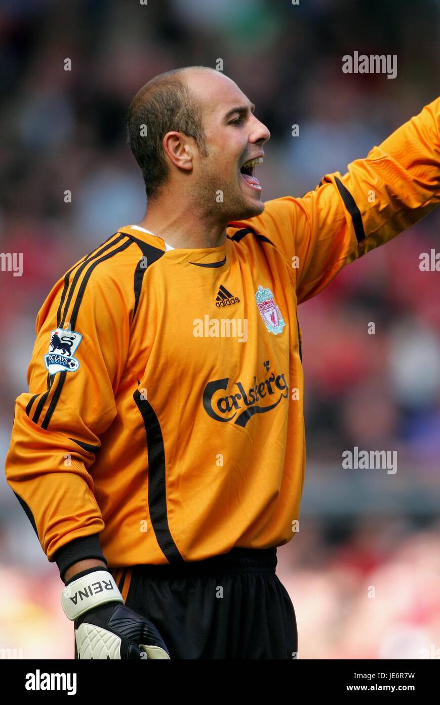 JOSE REINA LIVERPOOL FC ANFIELD LIVERPOOL ENGLAND 23 September 2006 ...