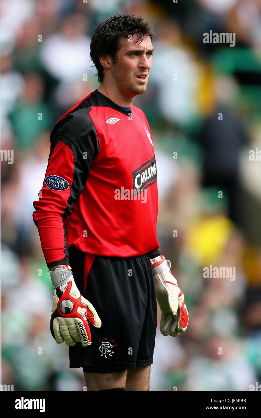 ALLAN MCGREGOR GLASGOW RANGERS FC CELTIC PARK GLASGOW SCOTLAND 23 ...
