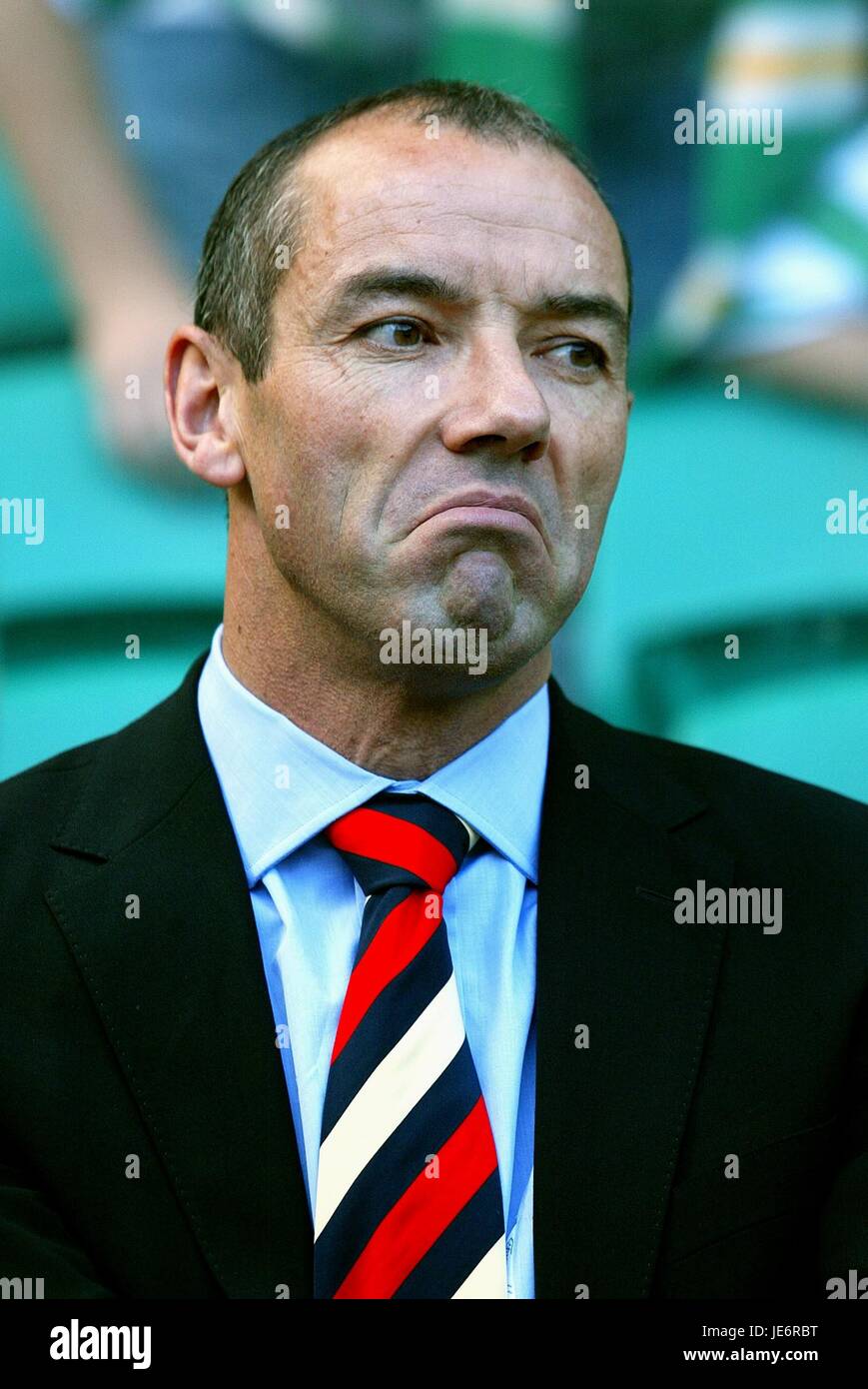PAUL LE GUEN GLASGOW RANGERS MANAGER CELTIC PARK GLASGOW SCOTLAND 23 ...