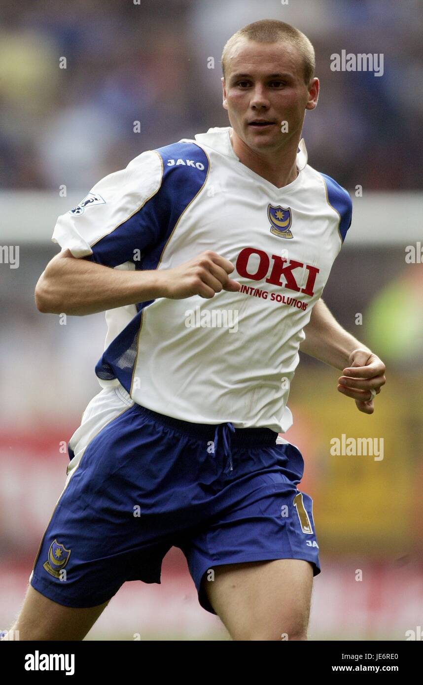 MATTHEW TAYLOR PORTSMOUTH THE VALLEY STADIUM LONDON ENGLAND 16 ...