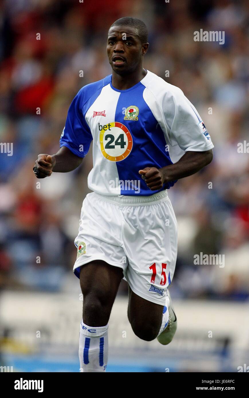 Blackburn Rovers Aaron Mokoena High Resolution Stock Photography and ...